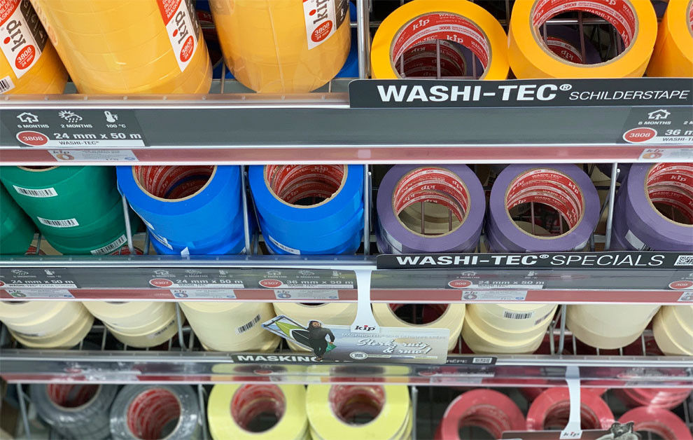 welke tape voor verf