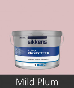Sikkens Topkleuren muurverf Alpha Projecttex 2.5 liter Mild Plum | www ...